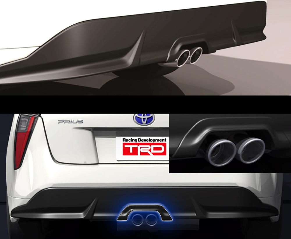 TRDから新型50系プリウス用エアロパーツが発売 : TASUG（東京オートサロンアルティメートガイド）